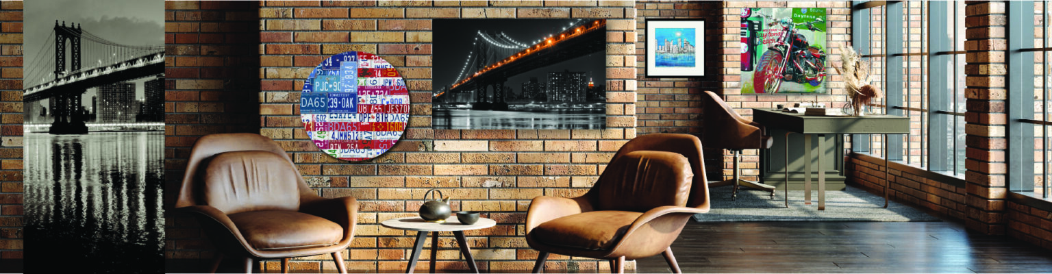 Bridge Art on Canvas - Courtside Market Wall Art And Decor